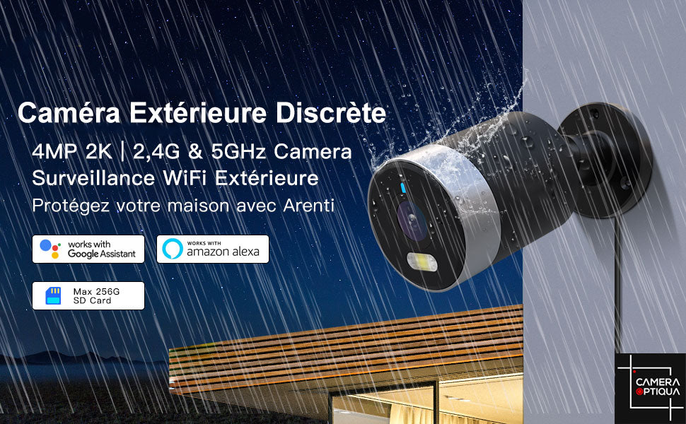 Camera de Surveillance Exterieur Discrete l Camera-Optiqua